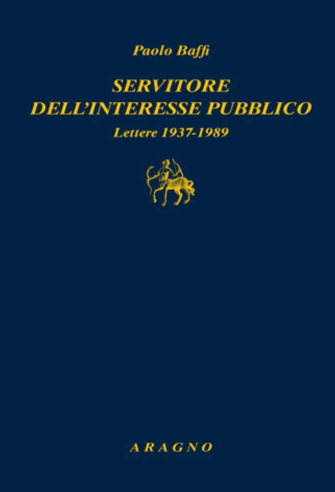 Paolo Baffi e lo spumante di Rovelli - IRPA